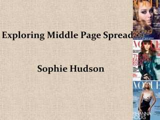 Middle page spreads | PPT