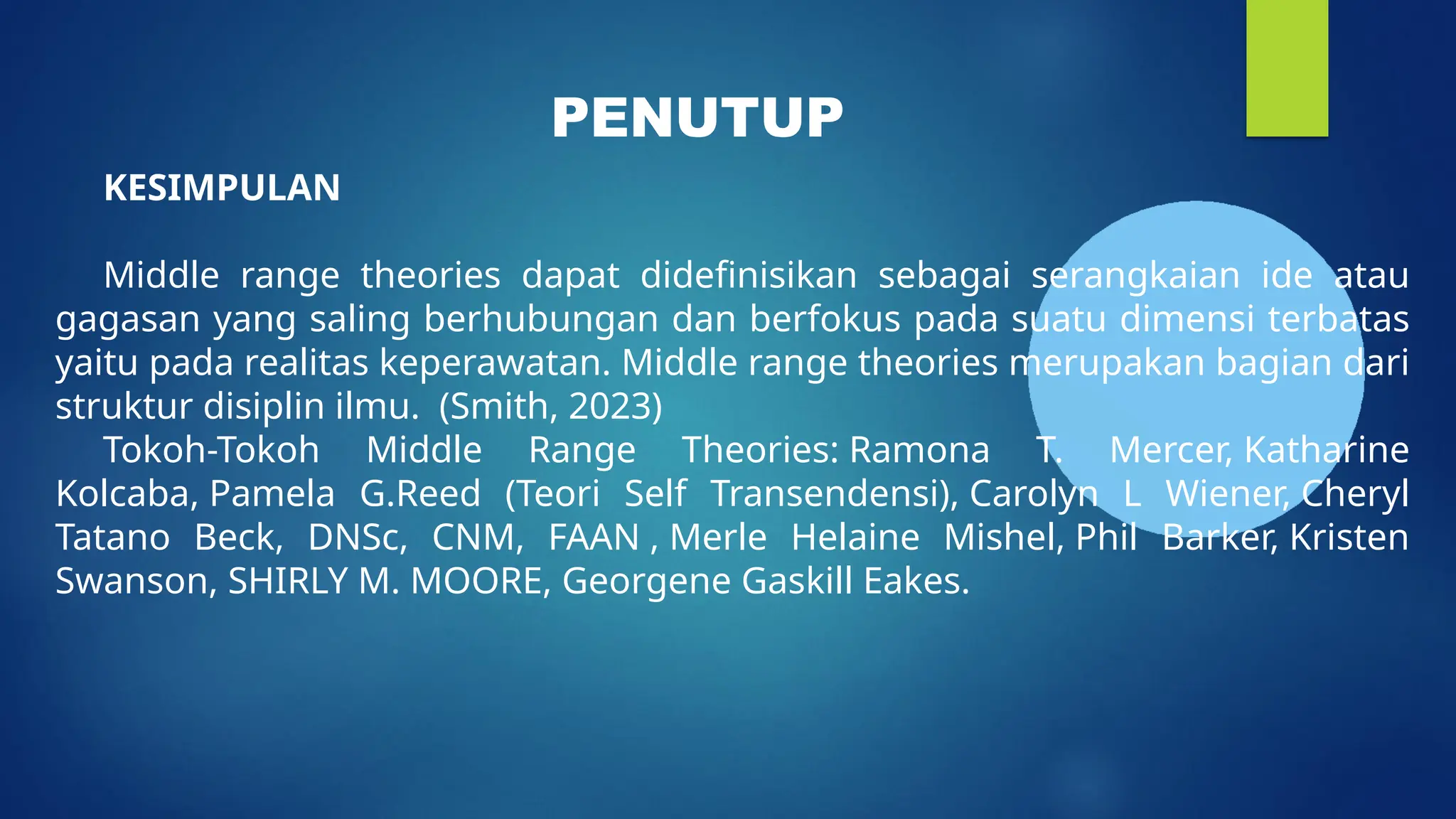 Tokoh Middle Range Nursing Theories PPT.pptx