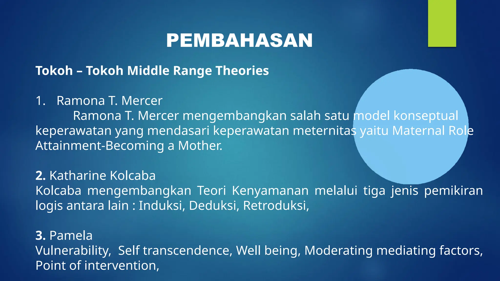 Tokoh Middle Range Nursing Theories PPT.pptx