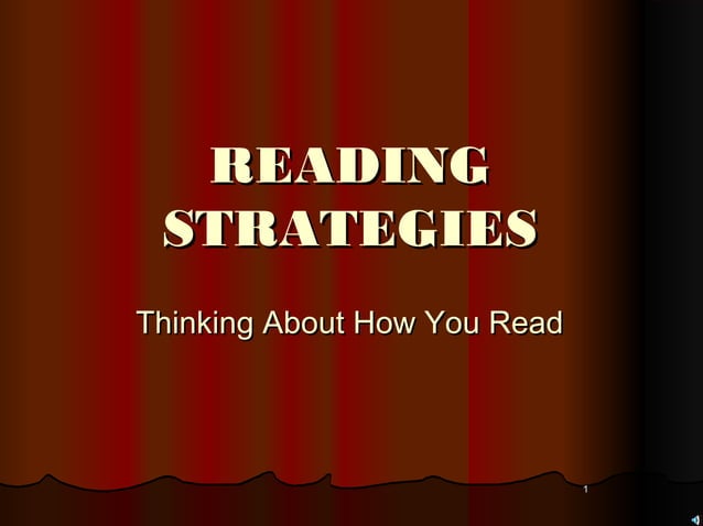 Middle School Reading Strategies | PPT