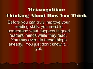 Middle School Reading Strategies | PPT