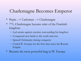 Germanic Kingdoms - Middle Ages I | PPT