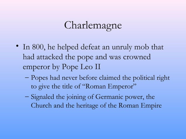 Germanic Kingdoms - Middle Ages I | PPT