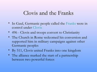 Germanic Kingdoms - Middle Ages I | PPT