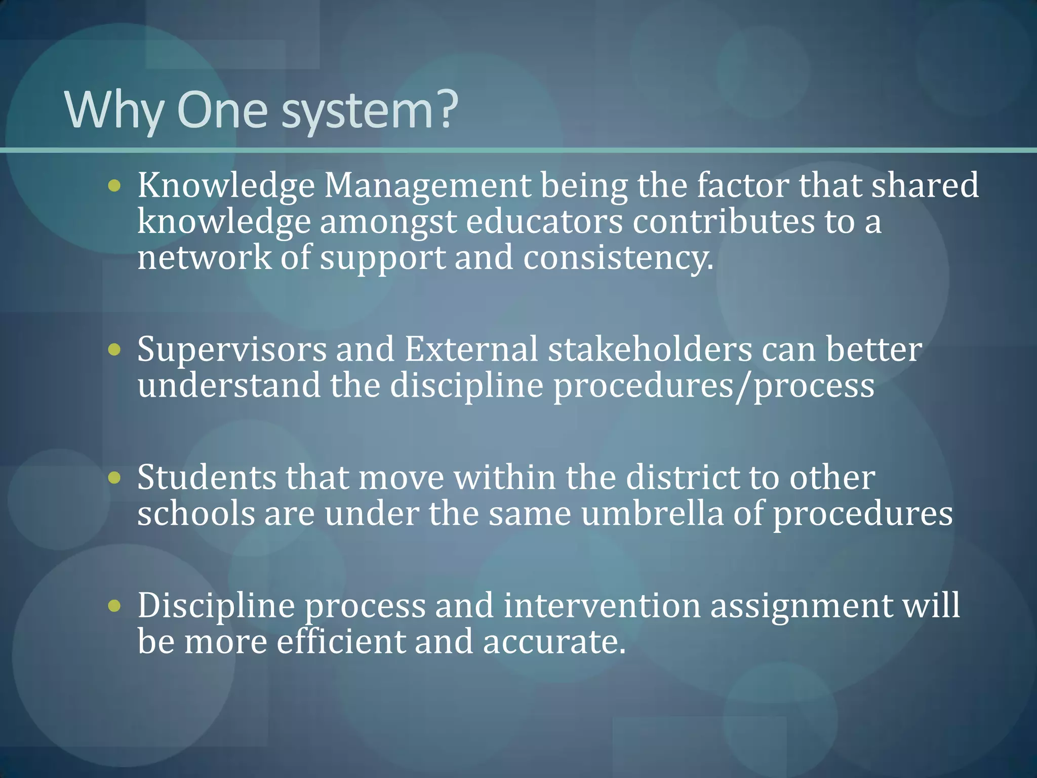 Middle school discipline | PPTX