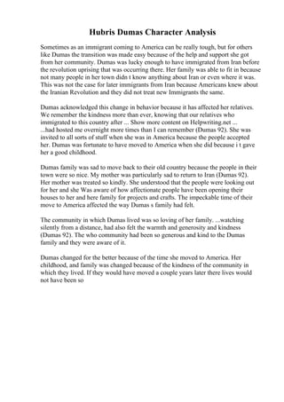 Middle School Essay Examples | PDF