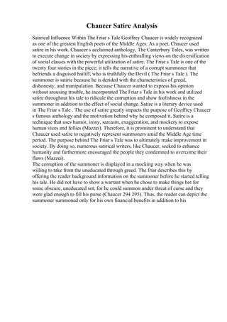 Middle School Essay Examples | PDF