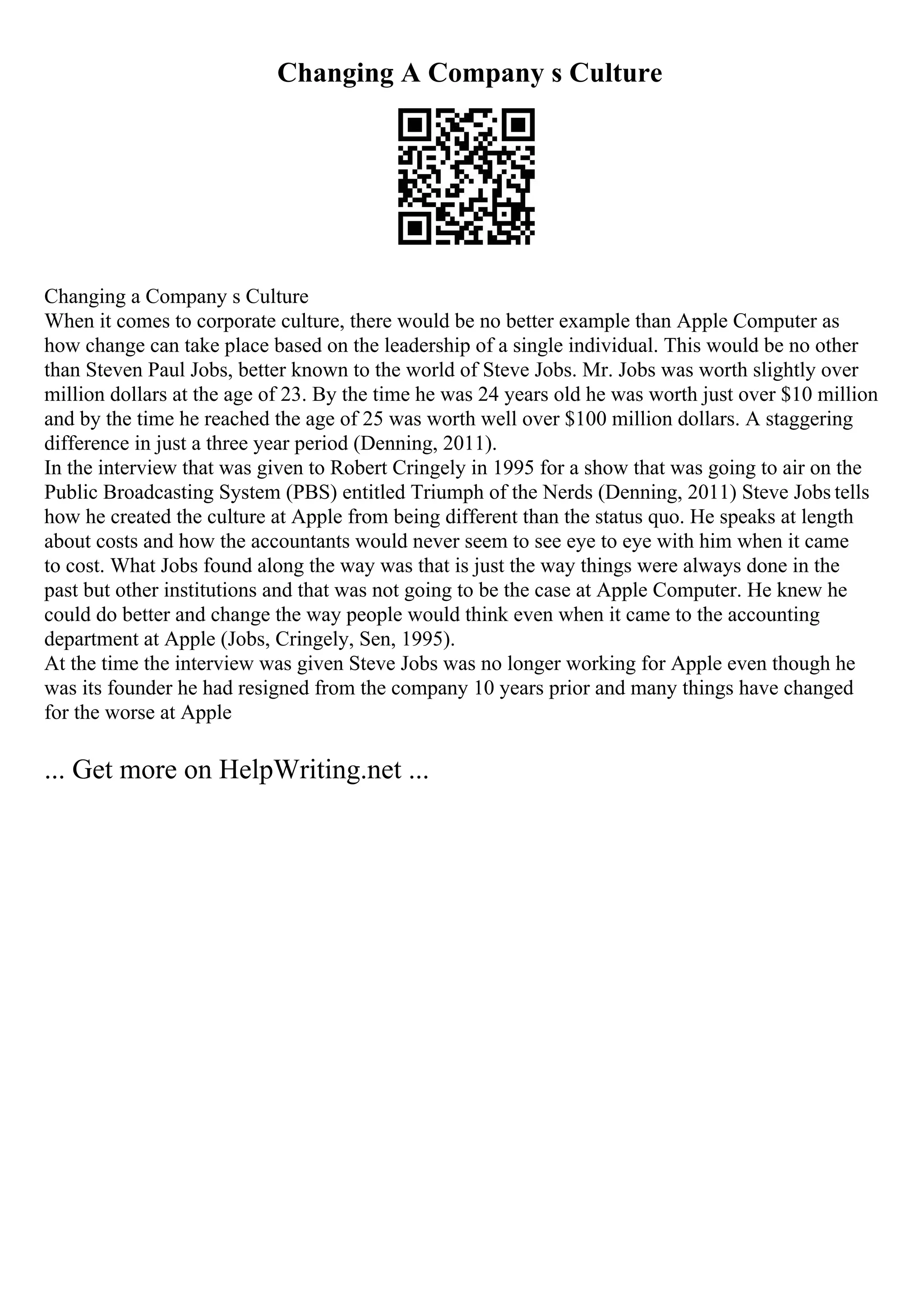 Middle School Essay Writing Examples | PDF