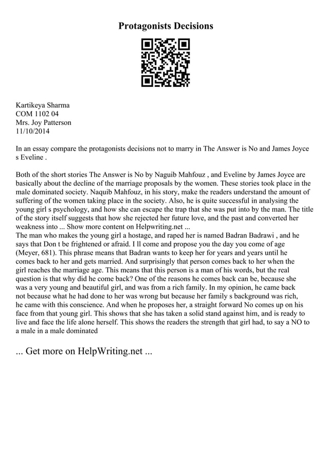 Middle School Essay Writing Examples | PDF