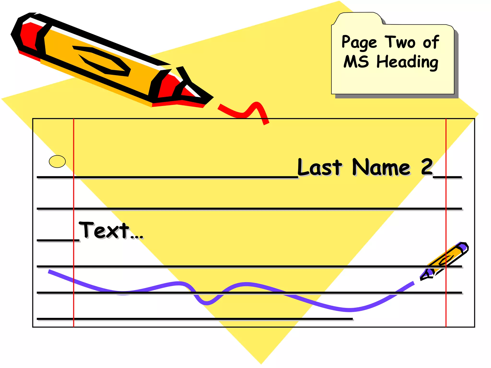Middle School Heading | PPT