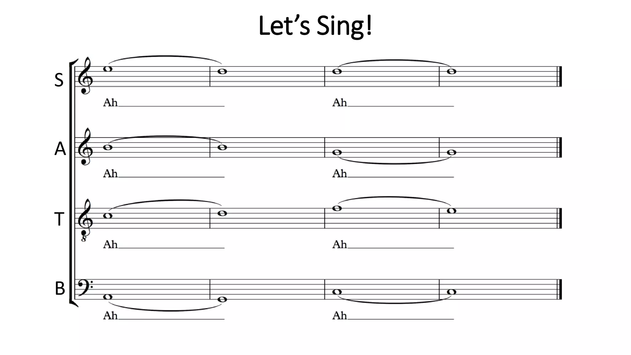 Middle School Lesson (SATB) | PPTX | Music | Entertainment