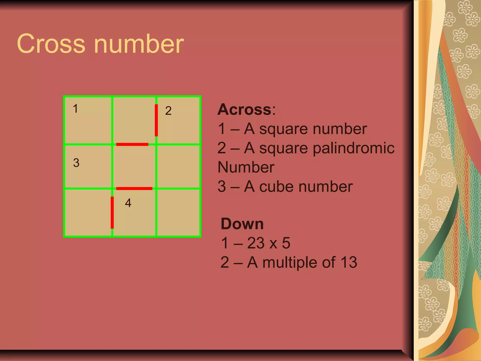 Middle school math quiz | ODP