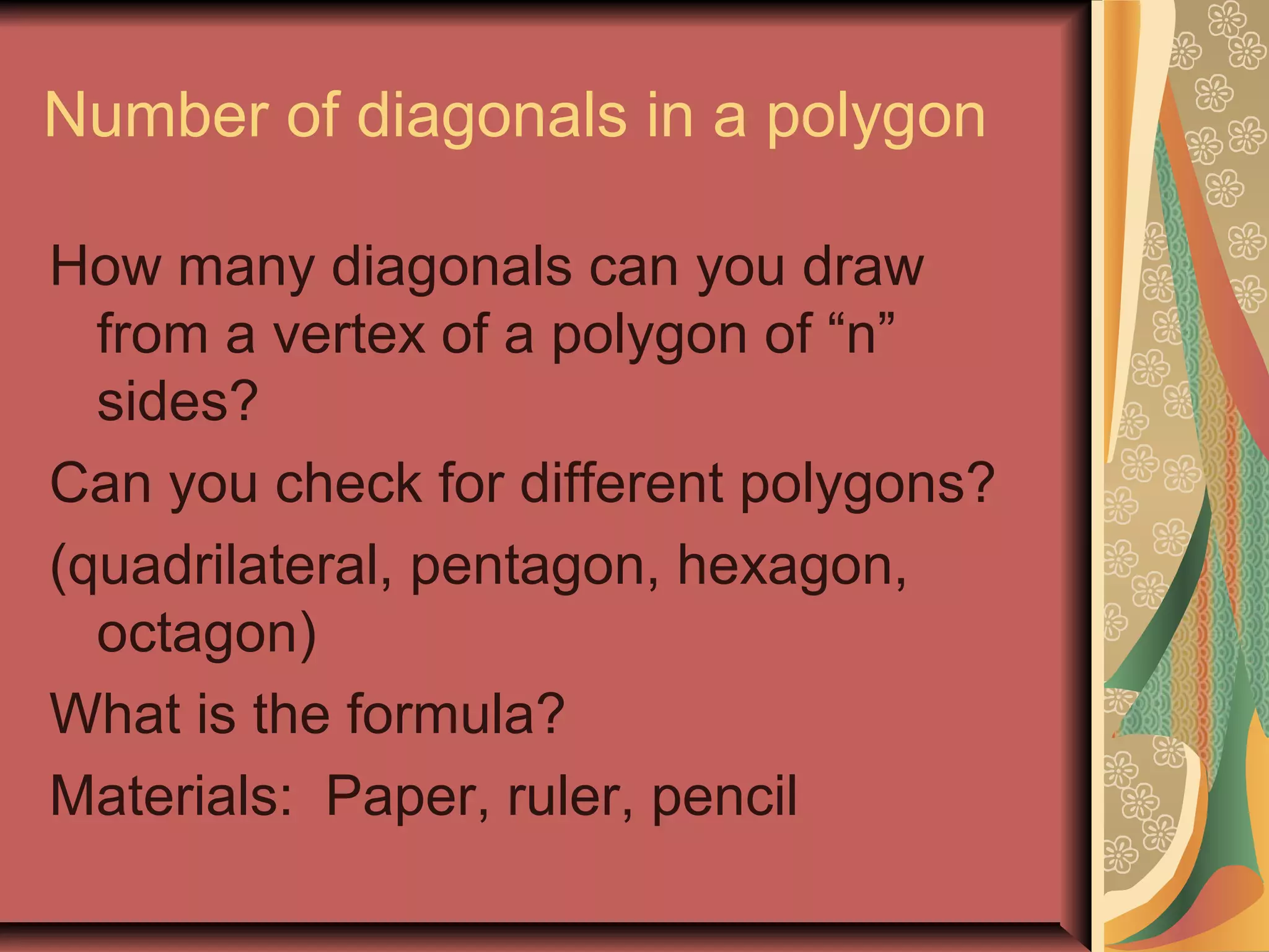 Middle school math quiz | ODP