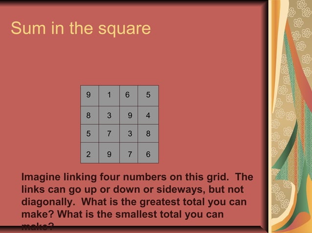 Middle school math quiz | ODP | Games and Puzzles | Hobbies & Interests