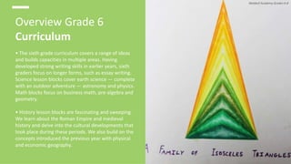 Middle school overview presentation | Waldorf Academy Toronto Private ...