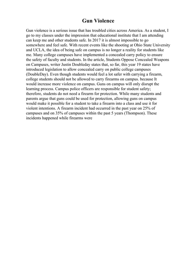 Middle School Persuasive Essay Examples | PDF