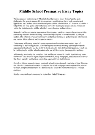Middle School Persuasive Essay Topics.pdf