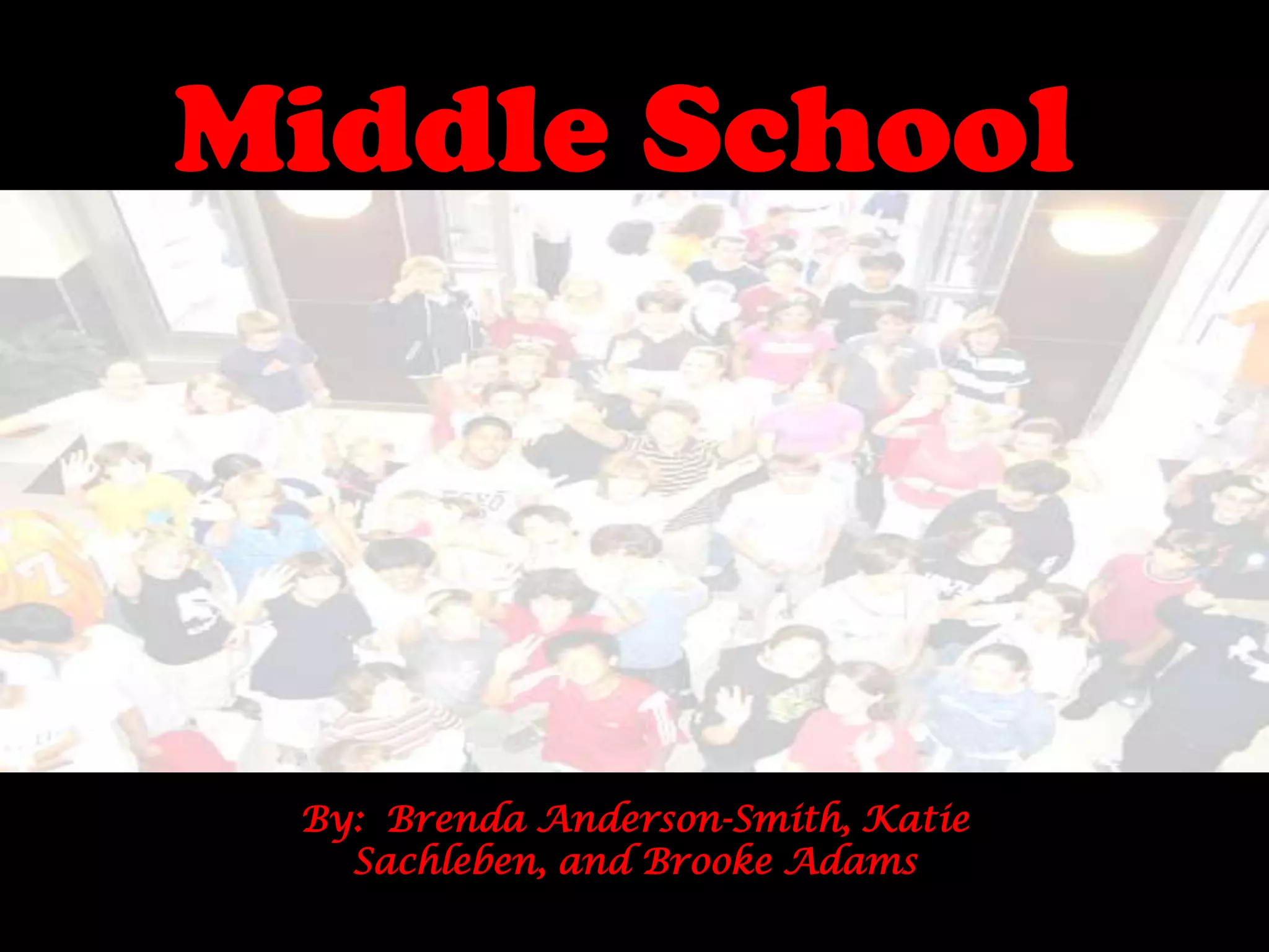 Middle school presentation | PPTX