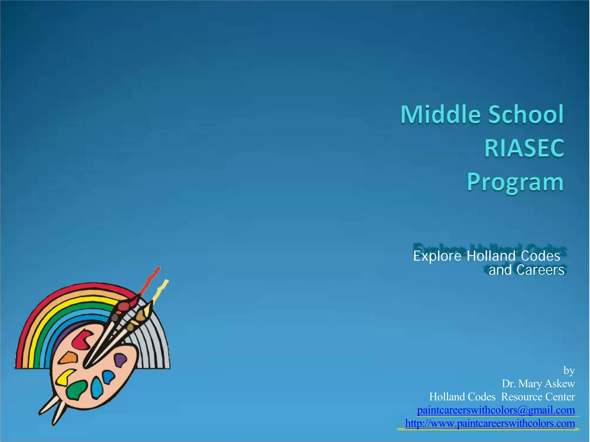Middle School RIASEC Career Test | PDF