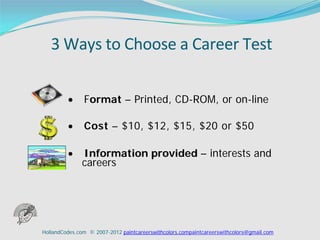 Middle School RIASEC Career Test | PDF