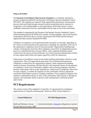 Middleware Audits And Remediation For Pci Compliance | PDF