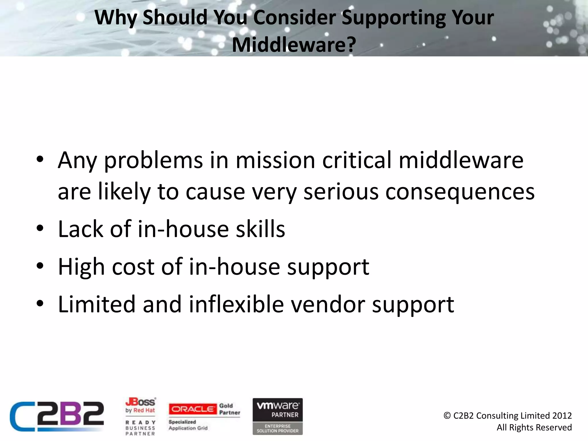 Middleware Expert Support Presentation | PPT