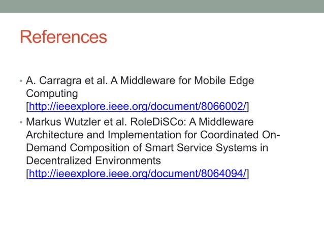 Middleware final | PPTX | Operating Systems | Computer Software and Applications