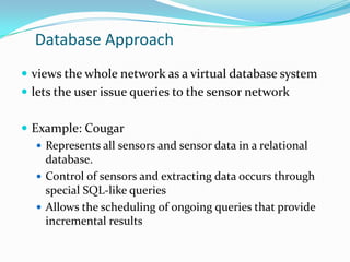 Sensor Network | PPTX | Internet of Things | Internet