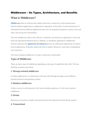 Middleware – Its Types, Architecture, and Benefits.docx | Cloud ...