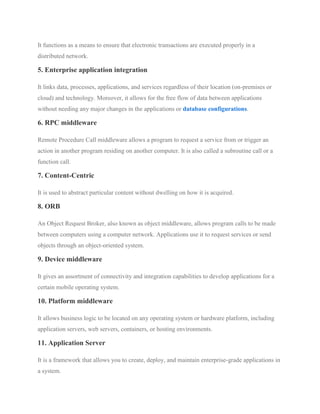 Middleware – Its Types, Architecture, and Benefits.docx | Cloud Computing | Internet