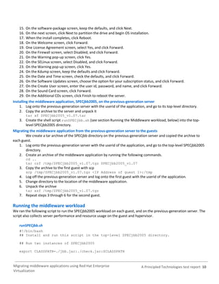Migrating middleware applications using Red Hat Enterprise Virtualization | PDF