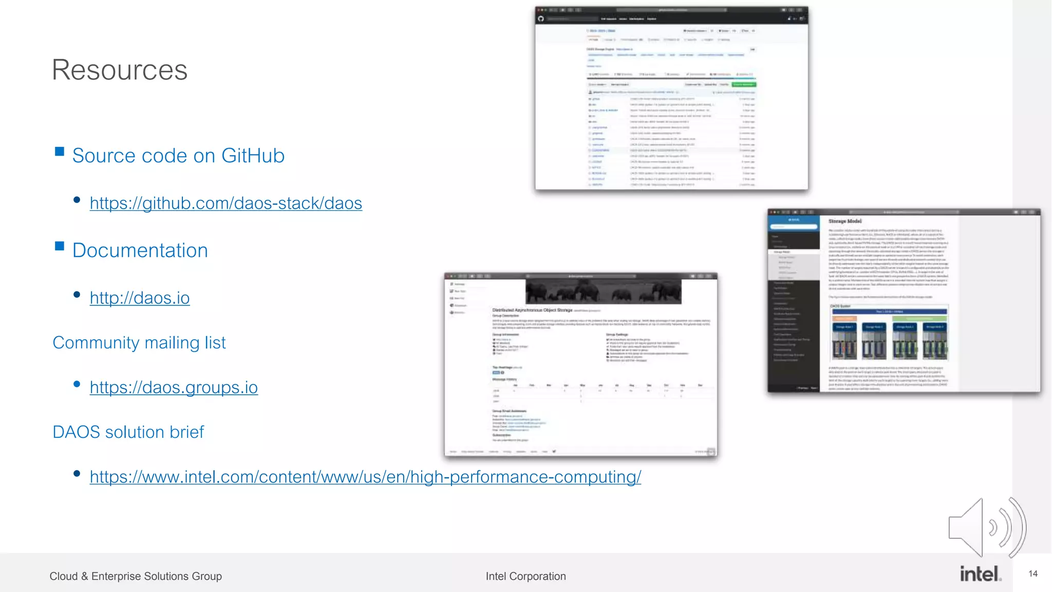 DAOS Middleware overview | PPTX | Databases | Computer Software and Applications