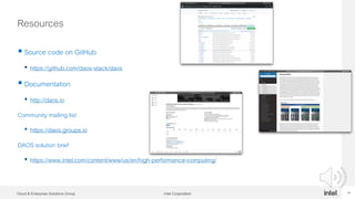 DAOS Middleware overview | PPTX | Databases | Computer Software and Applications