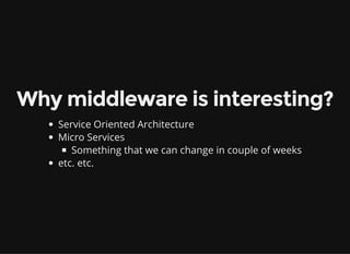 Middleware PHP - A simple micro-framework | PPT