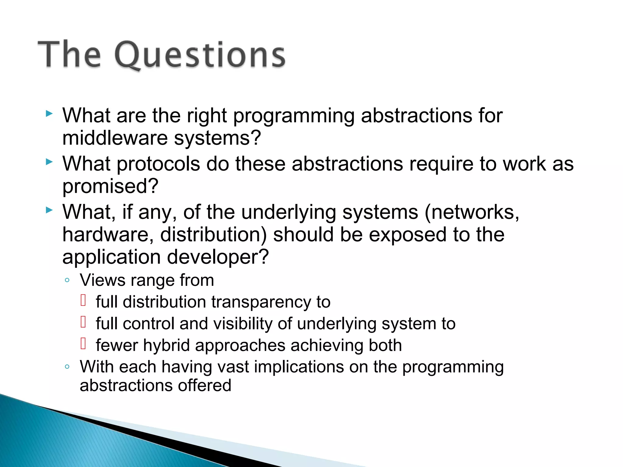 Middleware Systems Overview And Introduction Ppt Operating Systems