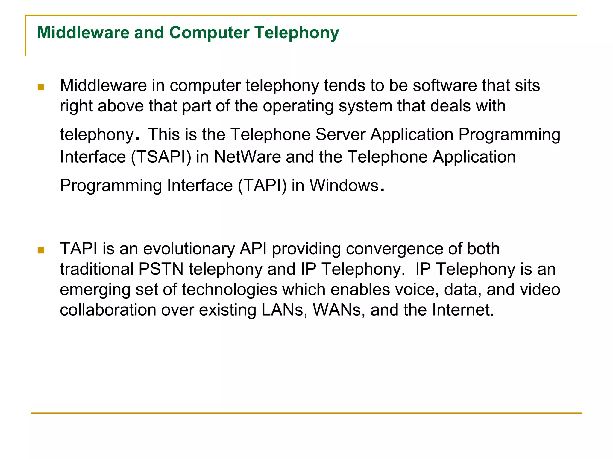 Middleware Technologies ppt | PPTX | Information Services Industry | Industries
