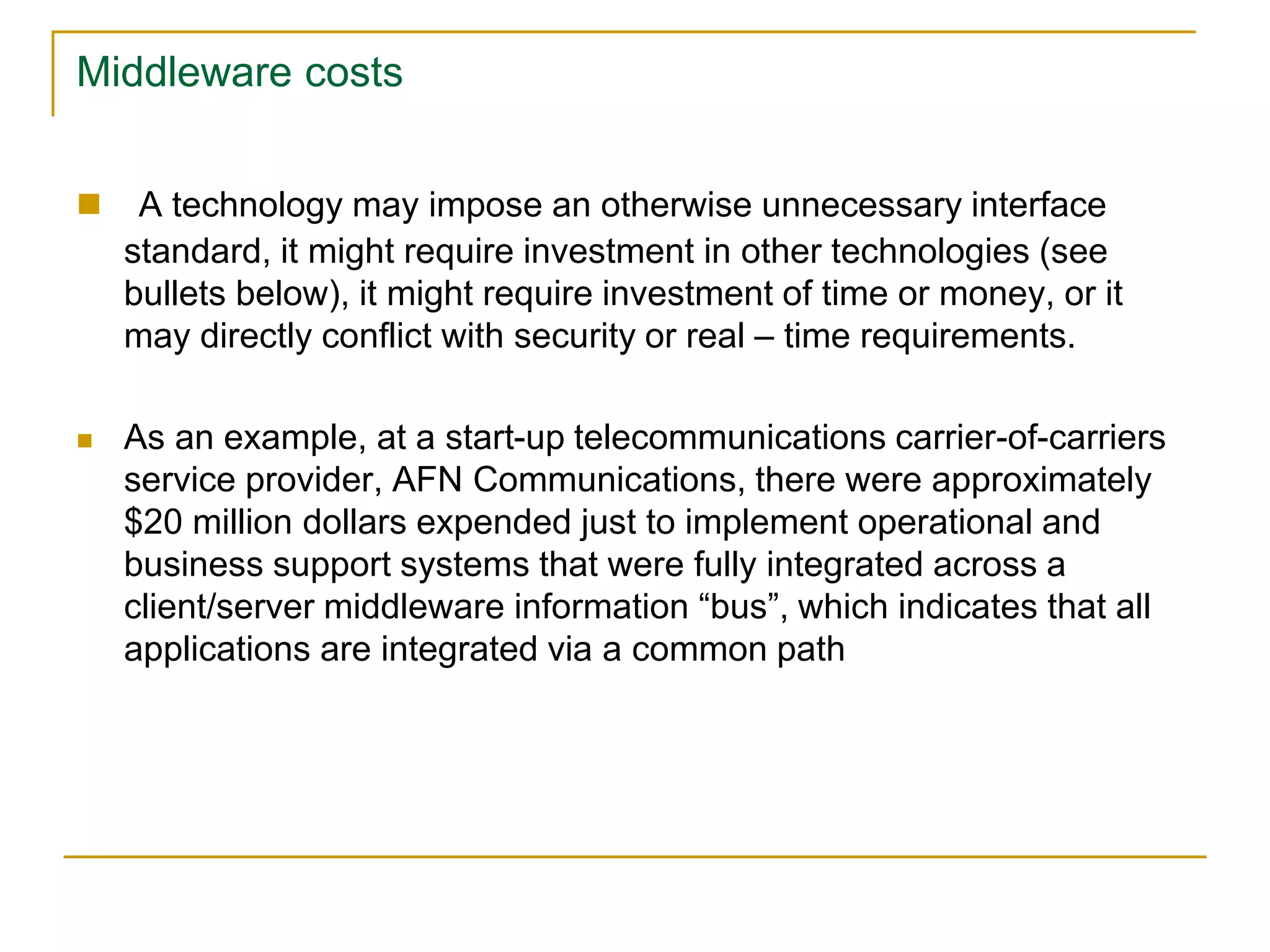 Middleware Technologies ppt | PPTX
