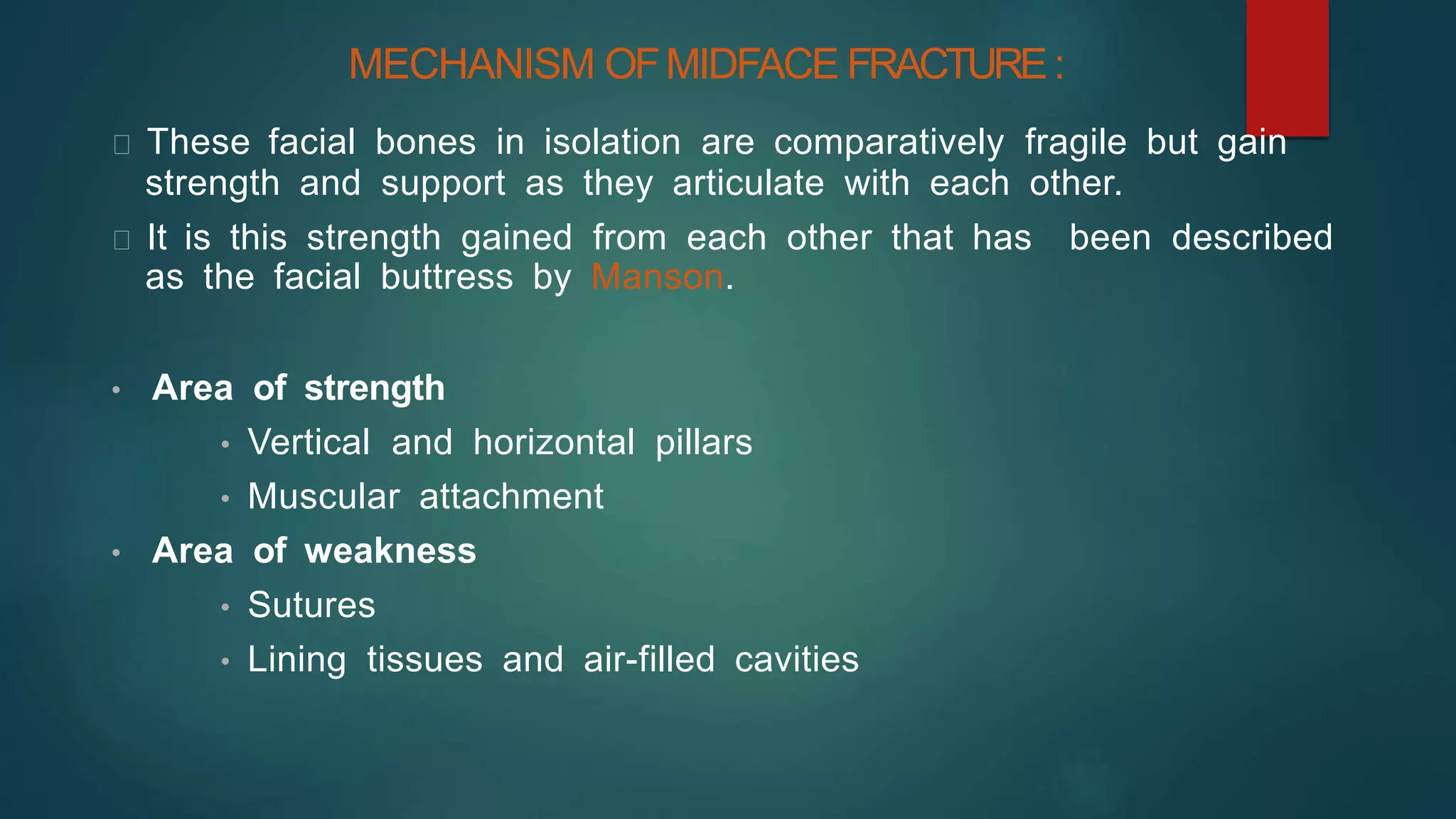 Midface fractures | PPTX