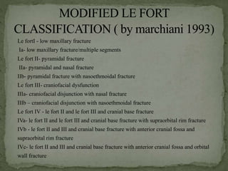 Midfacial fractures - oral surgery b.d.s | PPTX