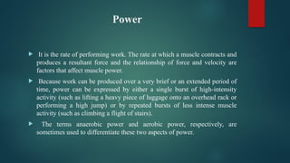 Muscle Insufficiency Tone Power Endurance Fit ,Rigidity | PPTX