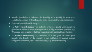 Muscle Insufficiency Tone Power Endurance Fit ,Rigidity | PPTX