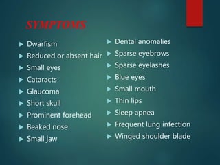Hallermann streiff syndrome | PPT