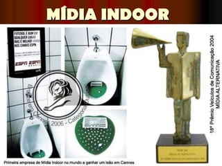 Midia externa & midia indoor modelos e tipos | PPTX