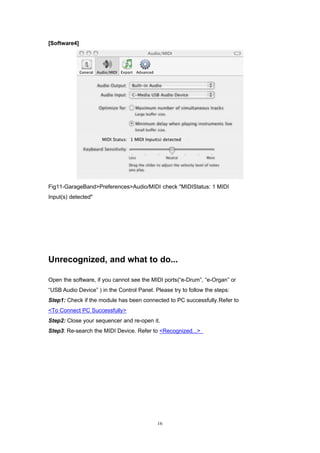 Midi connection guide v1 1_3 | PDF