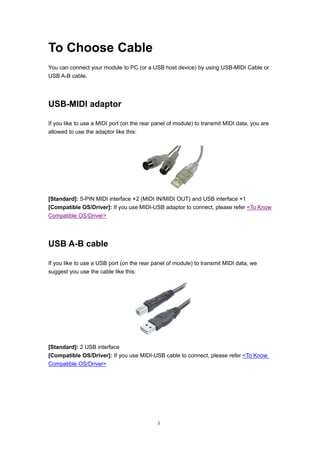 Midi connection guide v1 1_3 | PDF