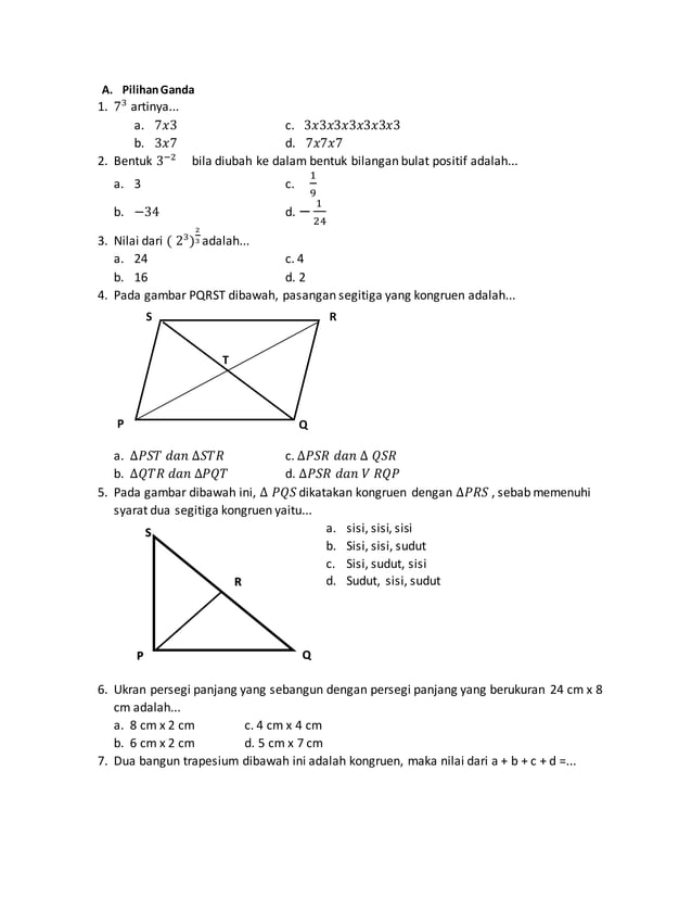 Mid Kelas Ix | Pdf