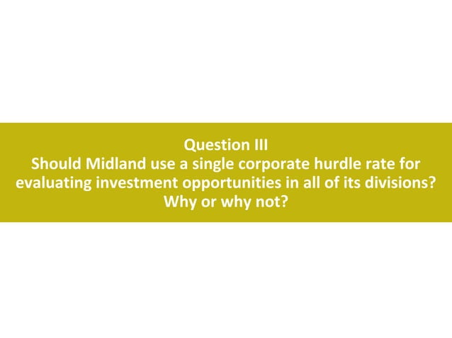 Midland Energy Resources, Inc. Cost of Capital | PPT | Stocks and Bonds ...