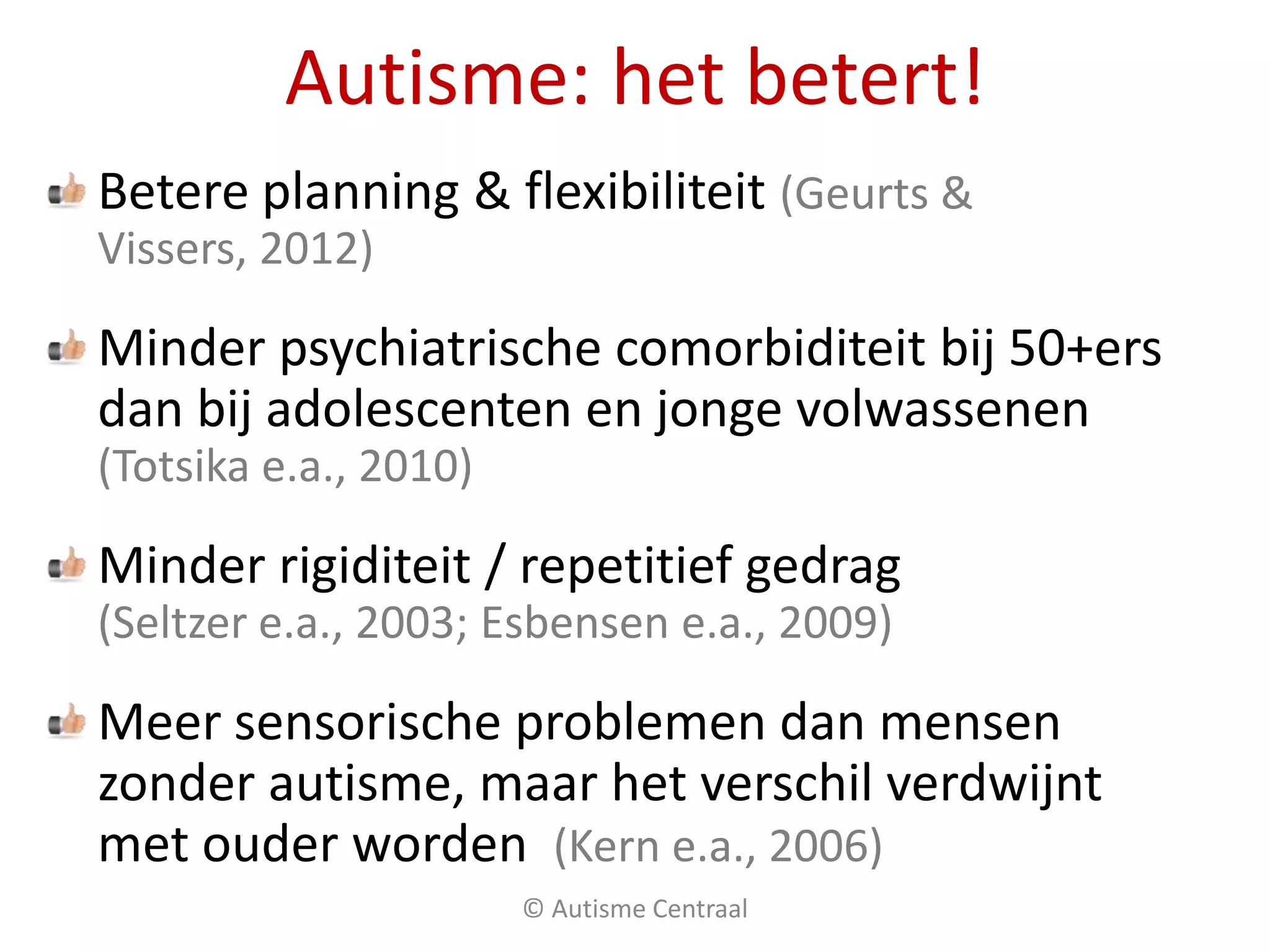 Midlife en autisme handouts | PPTX