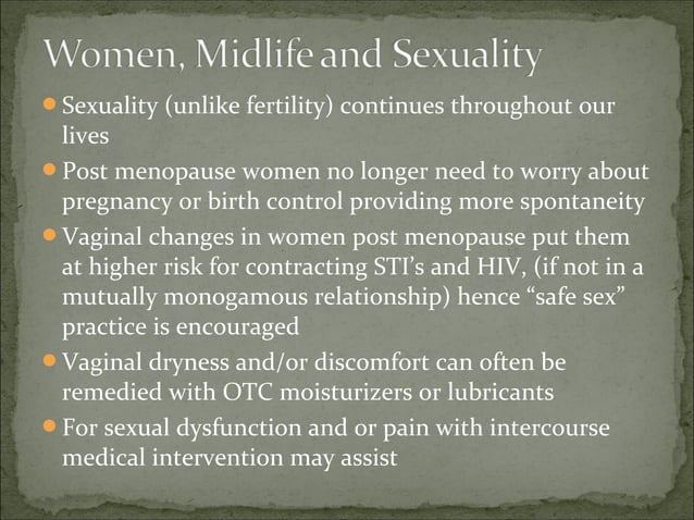 Midlife presentation chapter 26 | PPT | Menopause | Endocrine and Metabolic Diseases