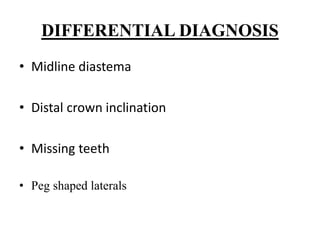 Midline diastema dr arsalan | PPT